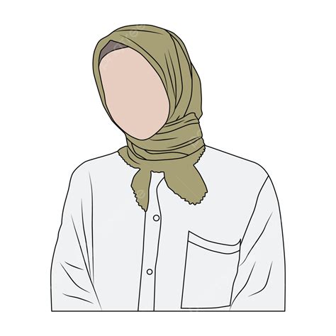 Hijab Muslim Woman Vector Art Png Hijab Muslim Woman Character Hijab Porn Sex Picture