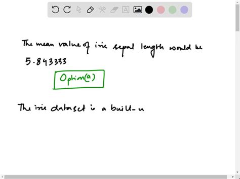 solved the iris dataset is built into the base package in r it