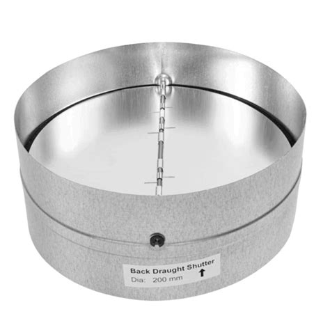 Back Draft Damper Shutter Indoor Growstore