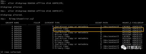 Oracle ASM镜像冗余 墨天轮