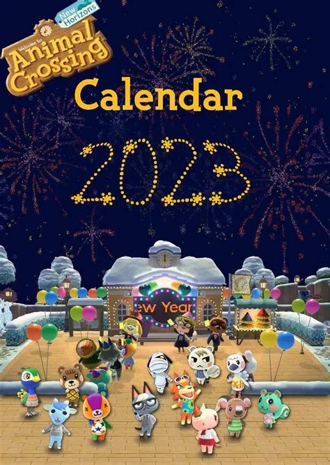 Animal Crossing 2023 Calendar Artofit