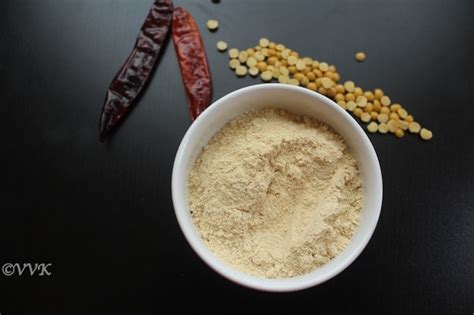 Parrupu Podi Toor Dhal Powder For Rice Vidhyas Vegetarian Kitchen