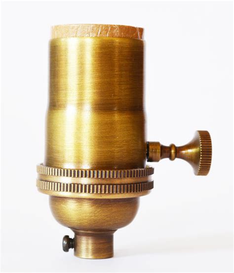 Antique Bronze Lamp Socket
