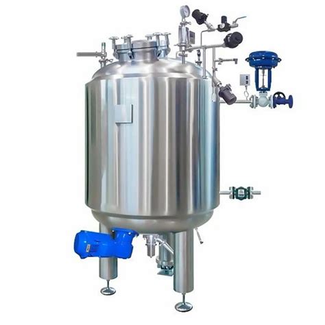 Stainless Steel Sterile Preparation Vessel Max Design Pressure 15bar