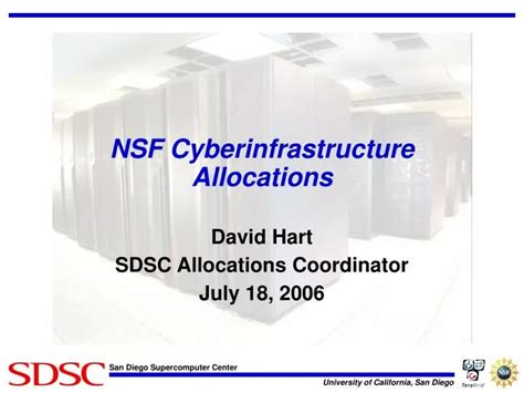 ppt nsf cyberinfrastructure allocations powerpoint presentation free
