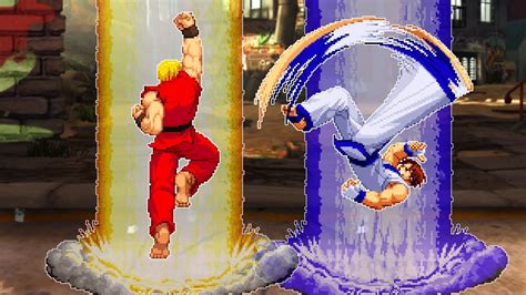 KEN VS KIM KAPHWAN KOF VS STREET FIGHTER YouTube