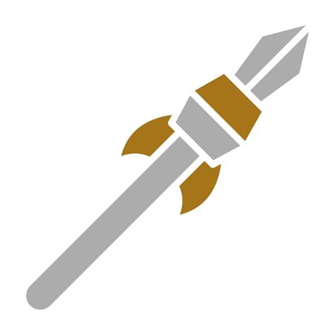 Javelin Vector Icon Style 22490045 Vector Art At Vecteezy