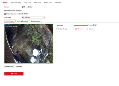 Trying To Tweak My Setup To Get Motion Detection Tagging In The