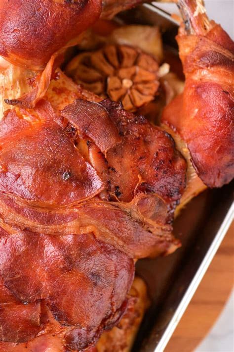 Bacon Wrapped Stuffed Chicken Bacon Wrapped Whole Chicken