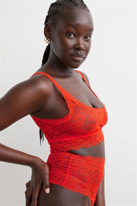 Non Padded Lace Bra Top