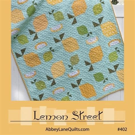 Lemon Quilt Etsy
