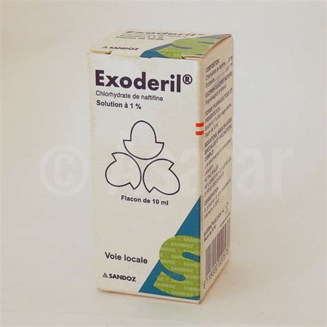 Exoderil 1 1 G 1 Flac 10 Ml Fiche Médicament