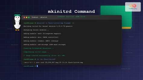 Mkinitrd Command Linux Complete Guide To Creating Initial Ram Disks Codelucky
