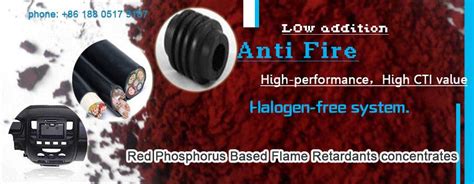 China Red Phosphorus Based Flame Retardants Concentrates Suppliers