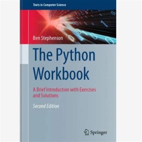 Jual The Python Workbook A Brief Introduction With Exercises And