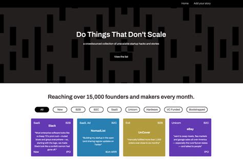 Do Things That Don T Scale Internet Curated