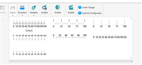 linear gauge component wpf ultimate ui