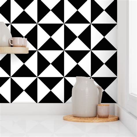 Large Scale • Geometric 005 Wallpaper Spoonflower