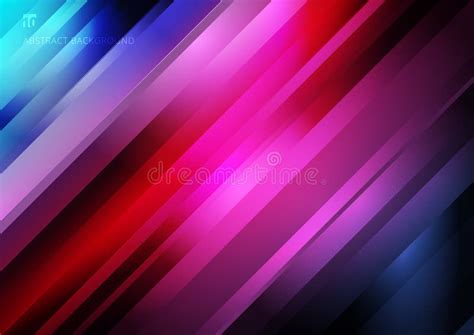 Abstract Striped Diagonal Geometric Lines Pattern Technology On
