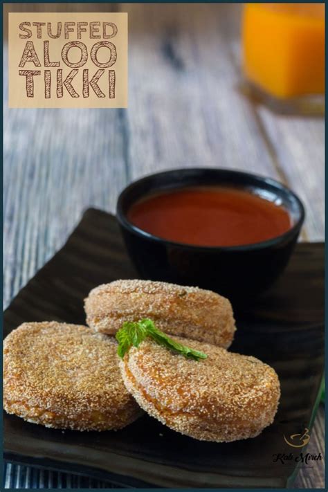 Stuffed Aloo Tikki Moong Dal Stuffed Aloo Tikki Kali Mirch By Smita