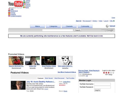 Tenyearsgo Lets You Discover How Your Favourite Websites Used To Look