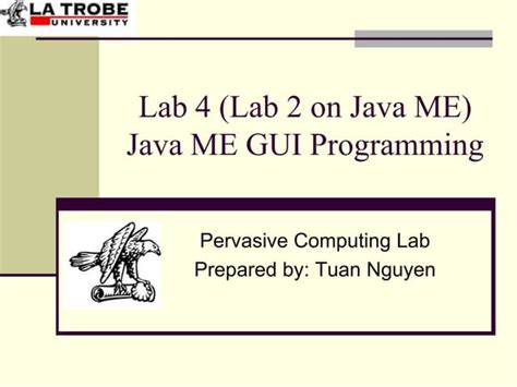 Java Me Lab2 Slides Gui Programming Ppt