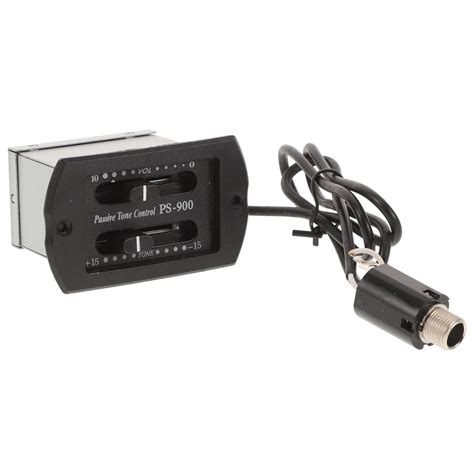 Piezo Preamp Eq Equalizer Pickup Acoustic Guitar Classical Bass Black