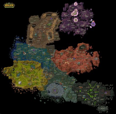 地圖 魔獸世界百科全書 Fandom Powered By Wikia