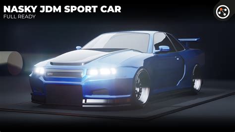 Drivable Jdm Car Nasky In Blueprints Ue Marketplace