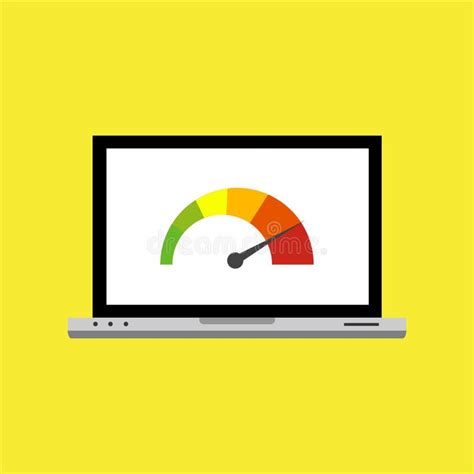 Website Speed Loading Time Web Browser With Speedometer Test Showing Fast Good Page Loading
