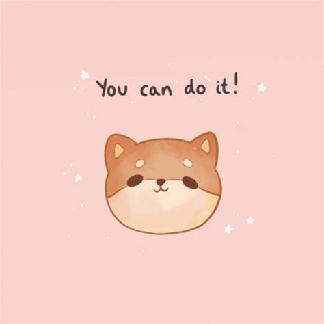 You Can Do It Cute Cartoon Lizard 