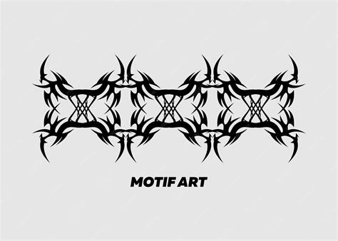 Premium Vector Illustration Motif Art Pattern