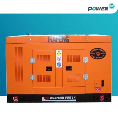 Ac Three Phase Silent Diesel Electric Canopy Container Emergency