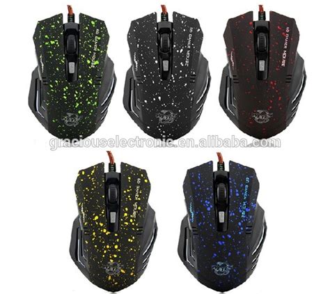 Adjustable 6d Wired Optical Gaming Mouse For Professional Gamers High Quality Adjustable 6d