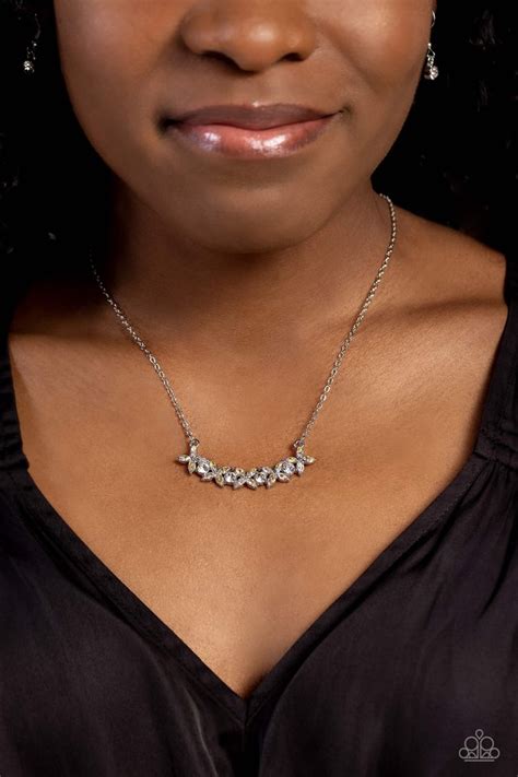 Paparazzi Necklace ~ Floral Fanfare Yellow Paparazzi Jewelry