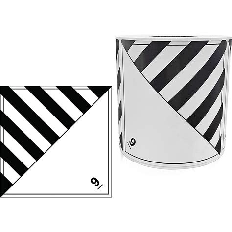 Kovot 500 Labels 4″x4″ Miscellaneous Hazardous Material Dot Class