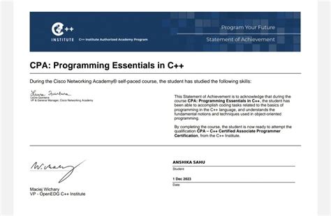 Anshika Sahu On Linkedin Cisco Certificate