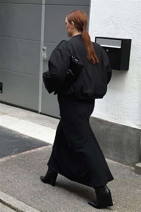 Back Detail Maxi Skirt Black Na Kd