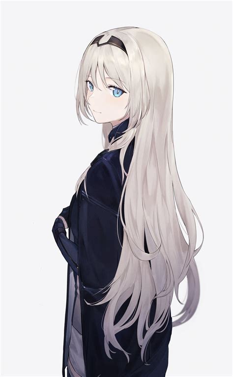 Safebooru 1girl An 94 Girls Frontline Bangs Black Gloves Black