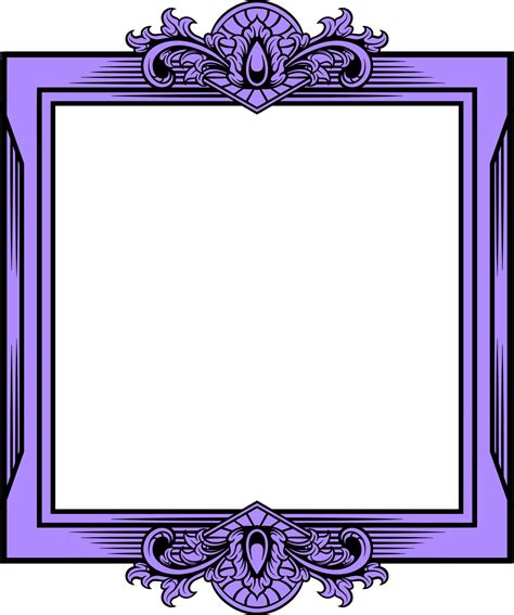 Vector Square Frame With Ornament Illustration Vector Art At Vecteezy