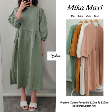 Jual Mika Maxy Satine Shopee Indonesia