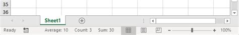 Status Bar In Excel Step By Step Tutorial