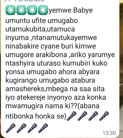 Umugabo Aramwonka Kakahava Na Saa Sita Ajya Ataha Akaza Konka Umugore