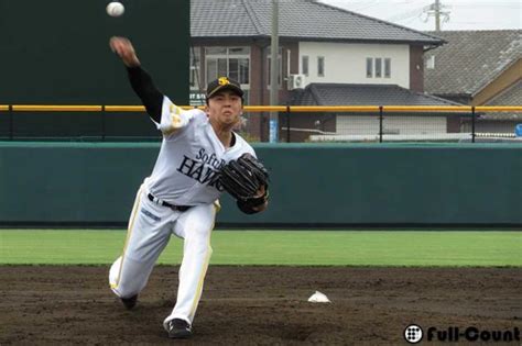 鷹ドラ1田中正義、復帰戦でいきなり152キロ「これで第一歩を踏み出せた」 Full Count