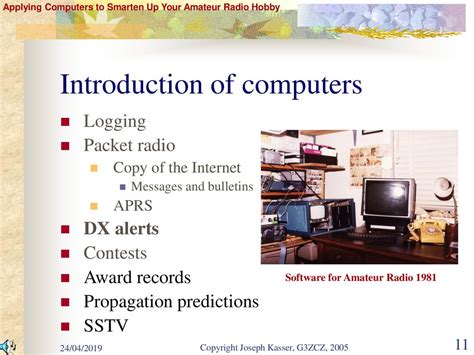 Applying Computers to Smarten Up Your Amateur Radio Hobby - ppt download