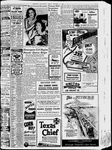 Bebe Is Crowned By Miss America 1947 Barbara Jo Walker Miss Minnesota