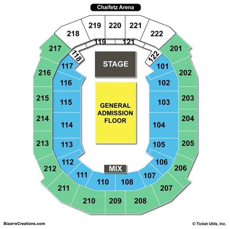Mvp Arena Seating Chart Concert Portal Posgradount Edu Pe