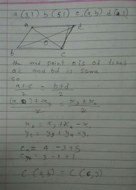 The Vertices Of Parallelogram Abcd Are Located At Poi Vrogue Co