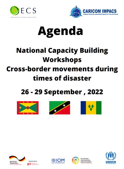 Cross Border Movements During Times Of Disaster Capacity Building