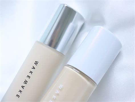 웨이크메이크 워터벨벳 커버 파운데이션 22호 And 워터글로우 코팅 파운데이션 23호 리뷰 네이버 블로그